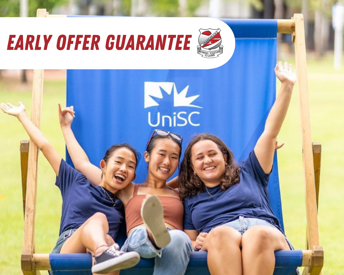 Newsletter - UniSC Early Offer Guarantee NOW OPEN